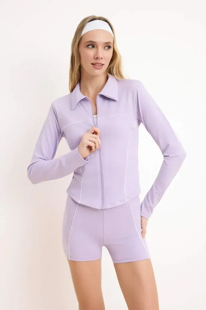 Trendyol Milla ženska jakna Thmss26Sk00004, Lila-Purple