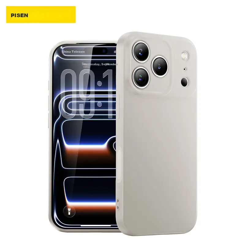 Pisen Maska za mobilni telefon iPhone 17 Pro, Siva