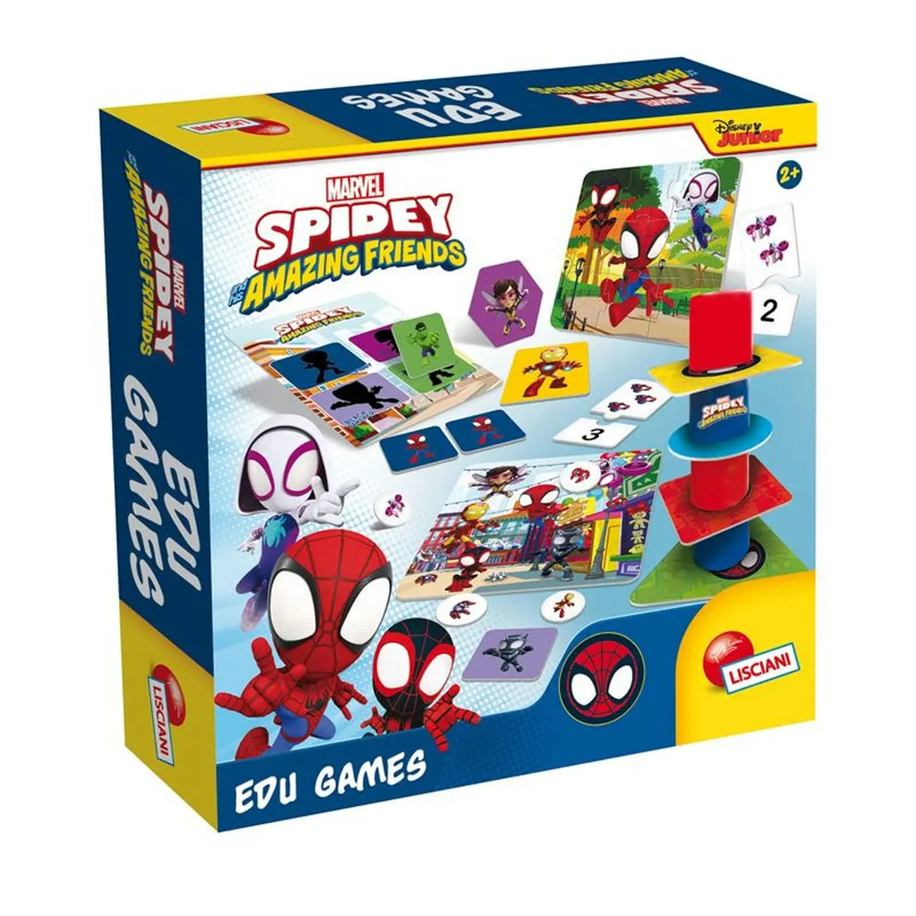 Lisciani Spidei, Edugames, Blue