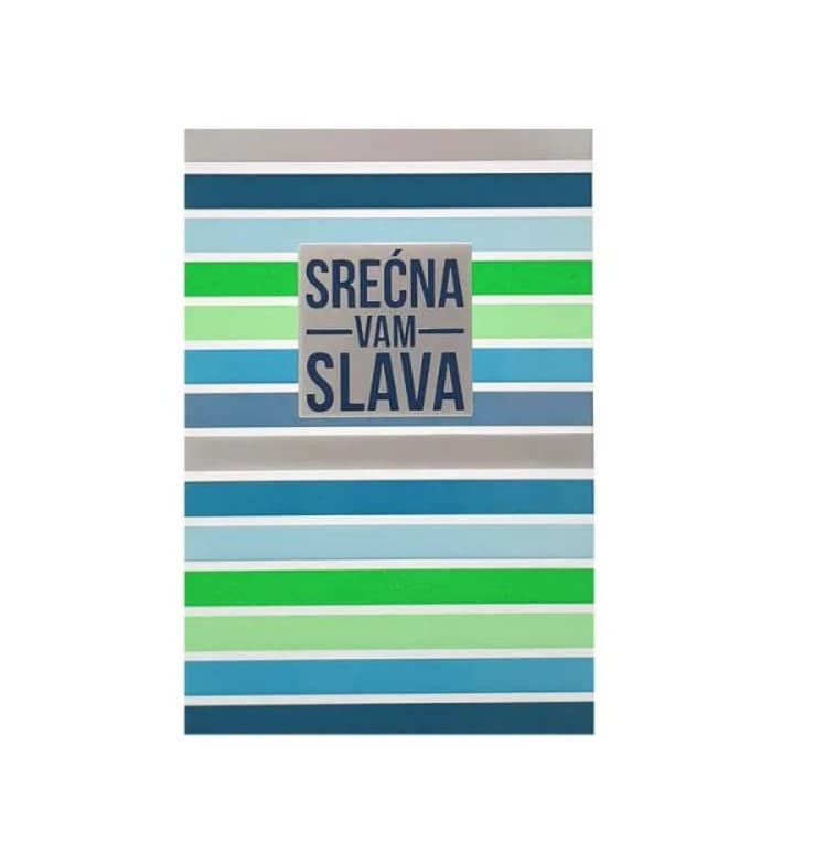 Dexy Co Cestitke Čestitka Neon Blush Srećna Vam Slava