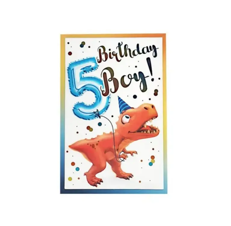 Dexy Co Cestitke Čestitka 3D Hoorey Birthday Boy 5