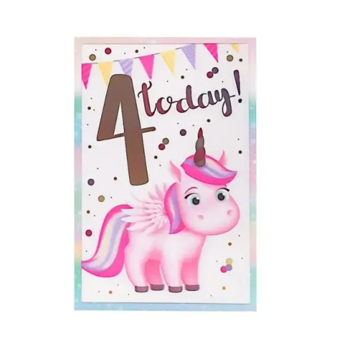 Dexy Co Cestitke Čestitka 3D Hoorey 4 Today! (Girl)