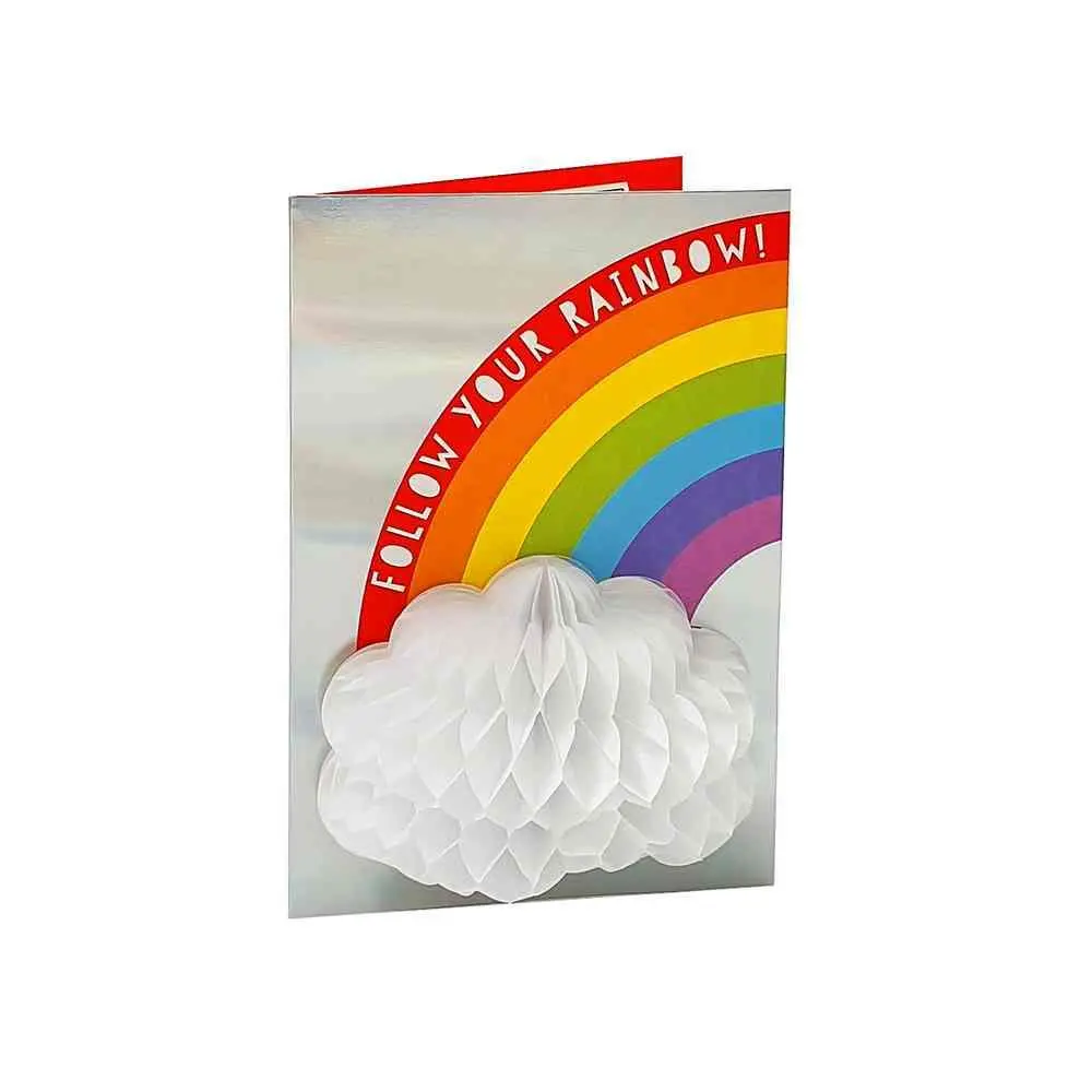 Dexy Co Cestitke Čestitka Popping Candy Duga - Follow Your Rainbow