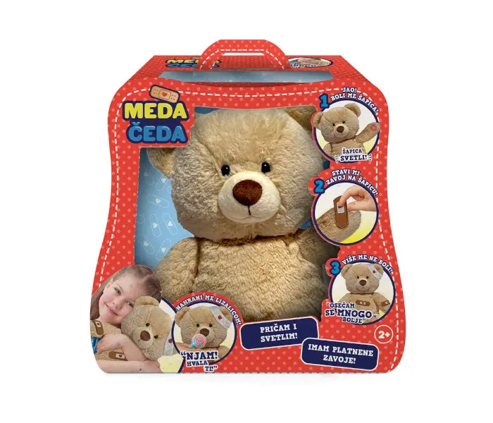 Meda Ceda Meda Cheda igračka, braon