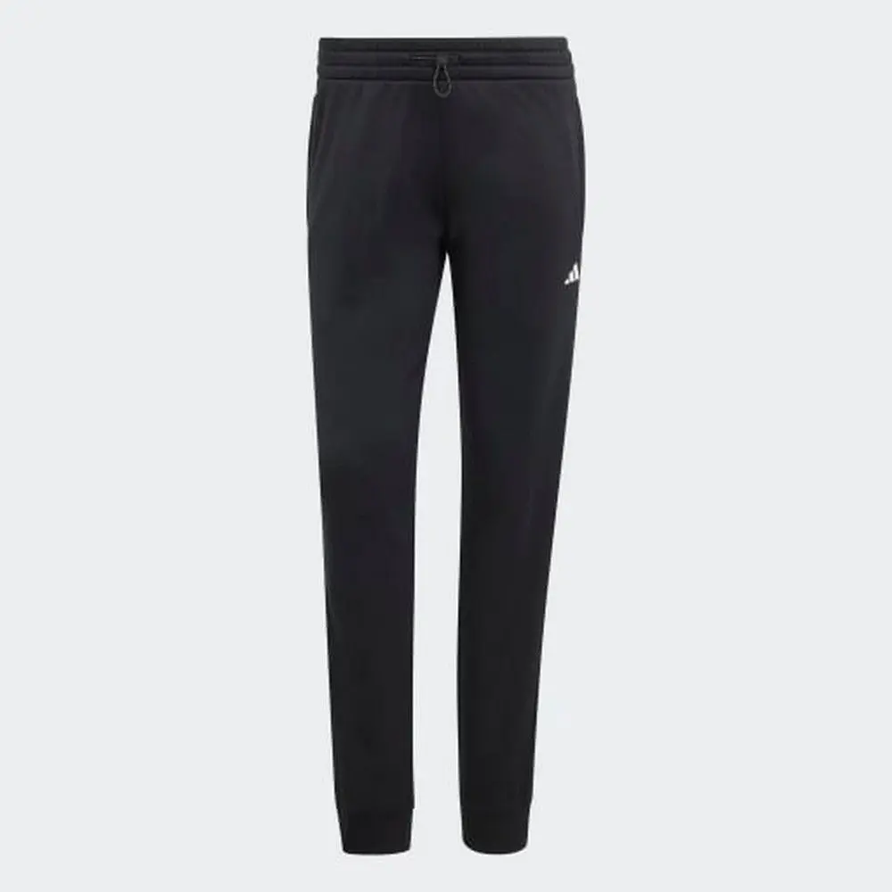 Adidas Ženski donji deo trenerke aeroready gg regular tapered fl, Crne