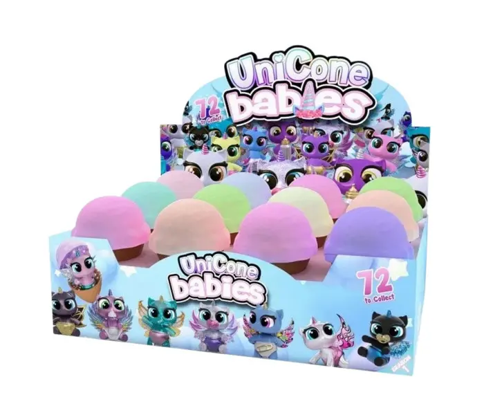 Unicones Unicone Set igračaka Jednorozi, Bebe, Šareni