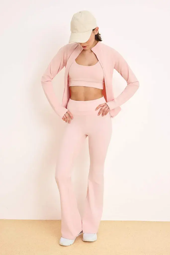 Trendyol Milla ženski tajice model Thmss26Ty00006, roze