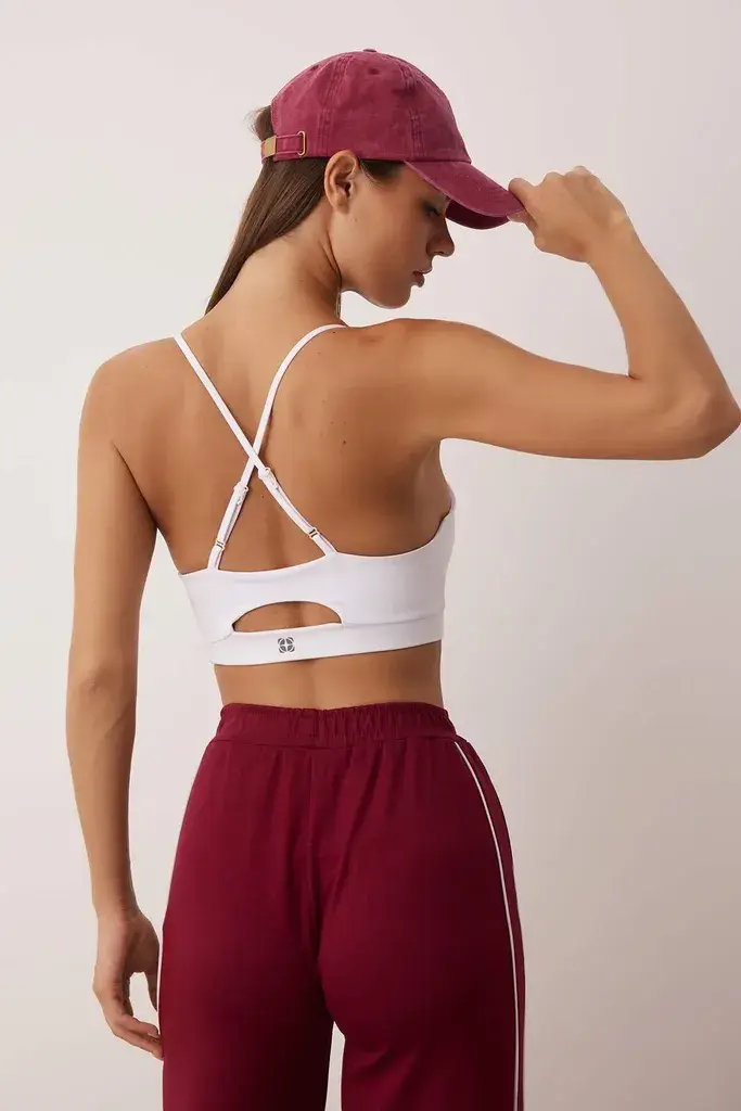 Trendyol Milla Ženski top Thmss25Ss00010, Beli