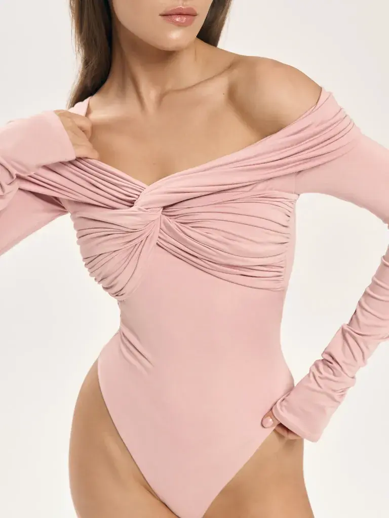 Embody Ženski bodi Hanna, Roze