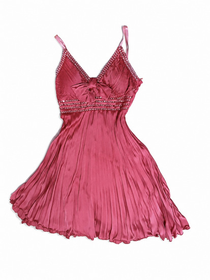 Roze svečana haljina