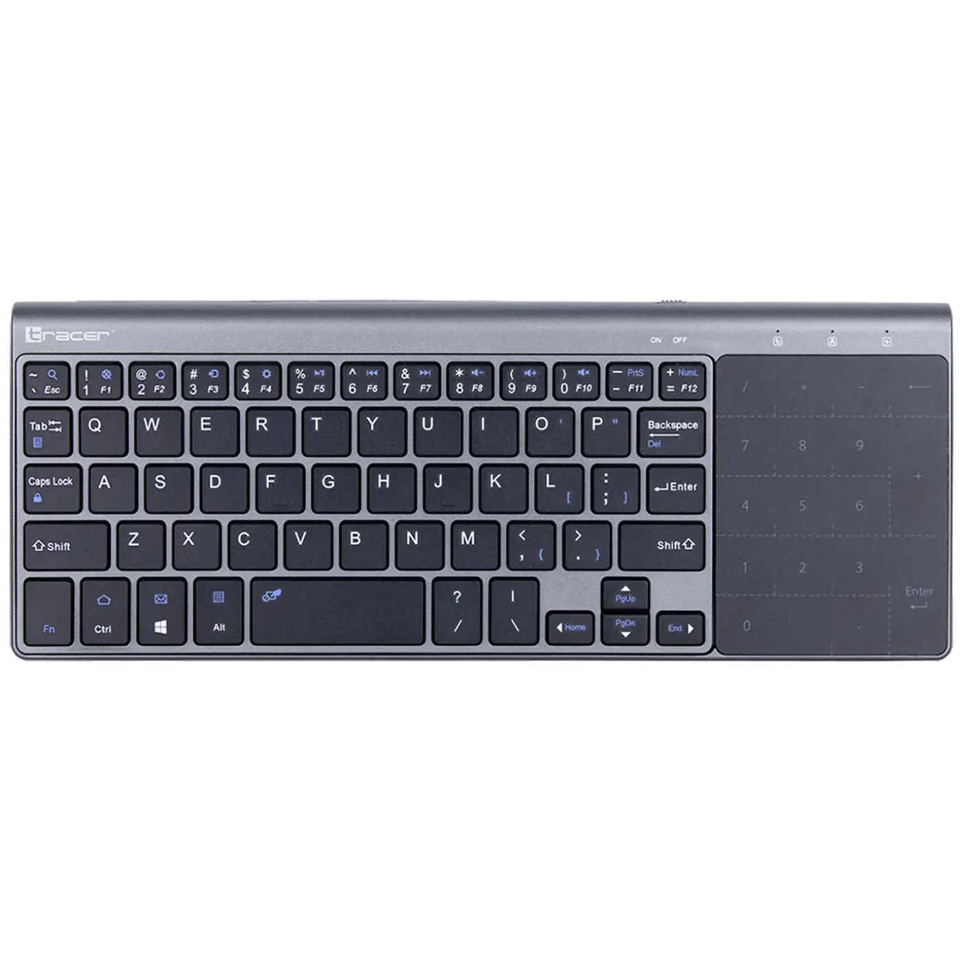 Tracer Gaming bežiča tastatura Expert RF, Siva