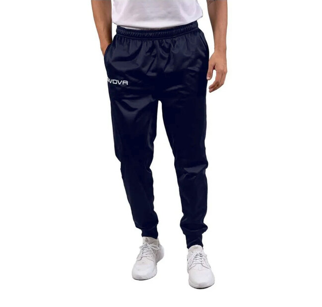 Tepláky PANTALONE GIVOVA ONE POLARFLEECE modrá 4XL