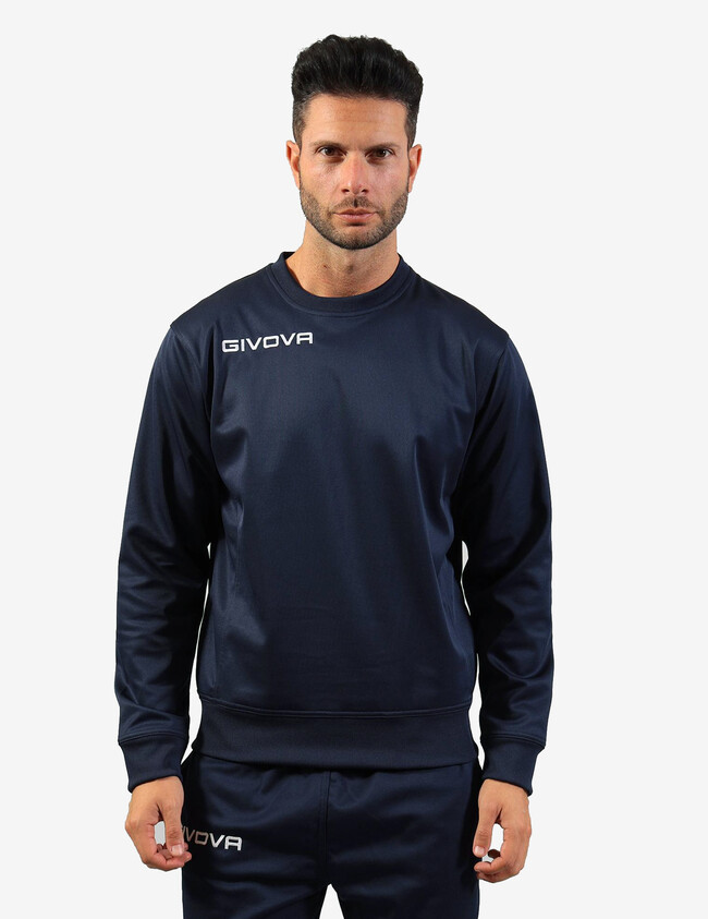 Mikina MAGLIA POLARFLEECE G/COLLO GIVOVA ONE modrá S