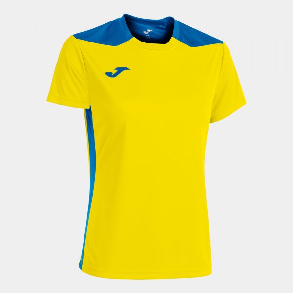 Dámsky dres / tričko T-SHIRT CHAMPIONSHIP VI SHORT SLEEVE žltá azúrová L