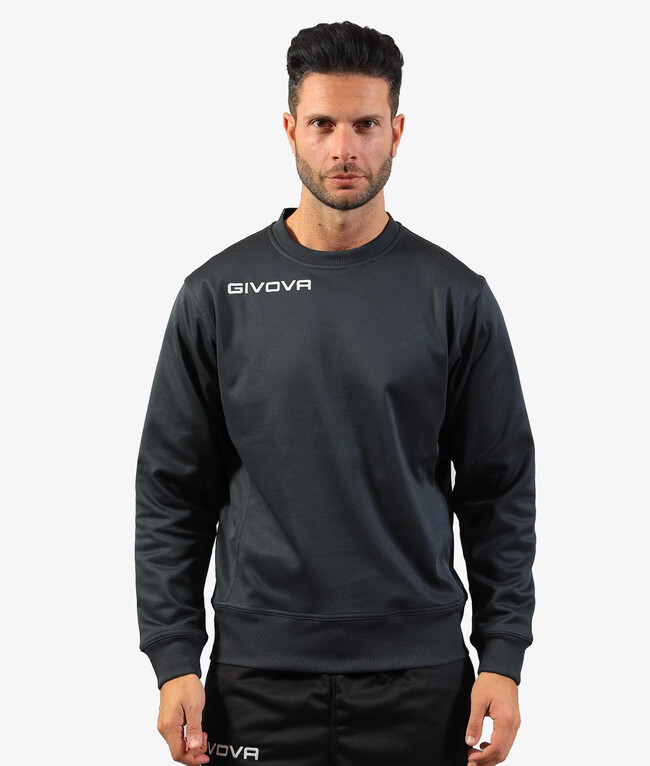 Mikina MAGLIA POLARFLEECE G/COLLO GIVOVA ONE tmavo sivá S