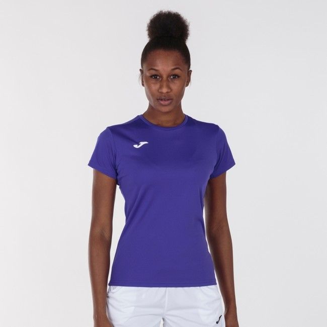 Dámske krátke tričko COMBI WOMAN SHORT SLEEVE T-SHIRT fialová XS