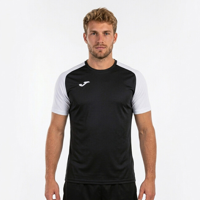Dres / tričko T-SHIRT ACADEMY IV SHORT SLEEVE čierna biela XS