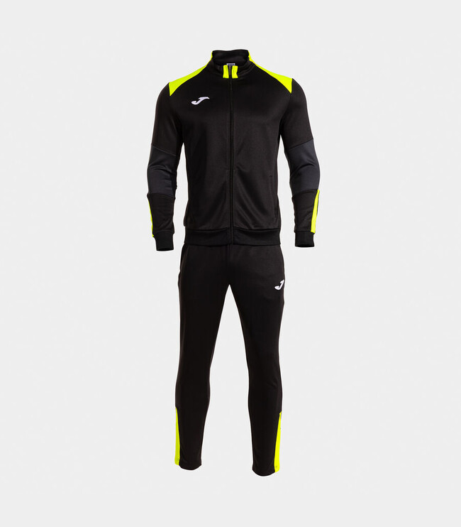 Súprava DANUBIO TRACKSUIT šedá - čierna žltá fluo L