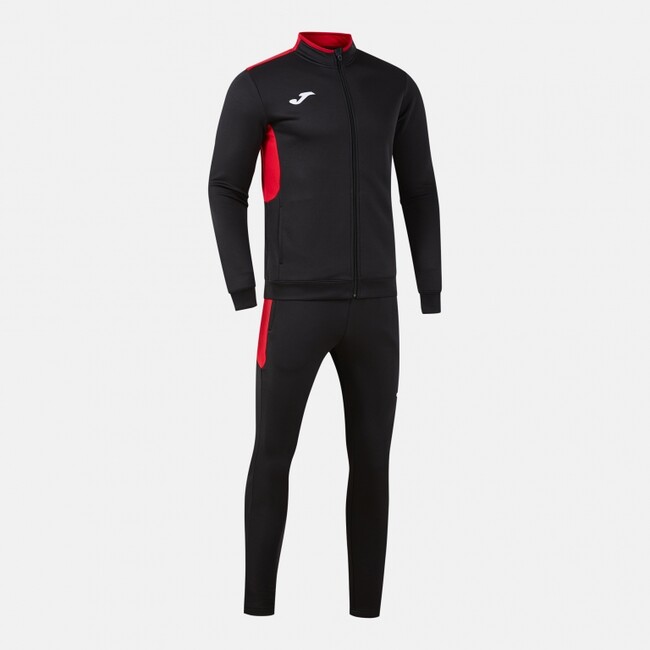 Súprava WINNER IV TRACKSUIT tmavá námornícka modrá - čierna červená 2XS
