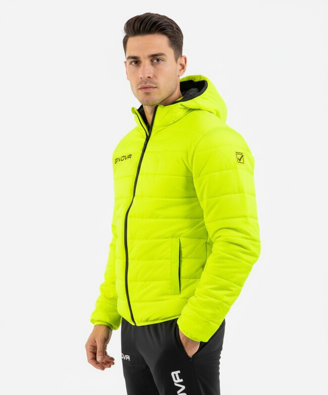 Bunda GIUBBOTTO OLANDA fluo žltá-čierna XL