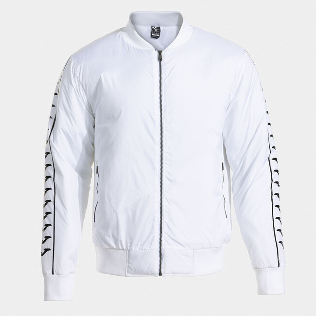 Bunda bomber ICONO STREET BOMBER JACKET biela čierna M