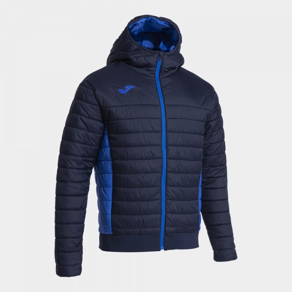 Bunda bomber URBAN V BOMBER JACKET modrá námornícka azúrová 3XL