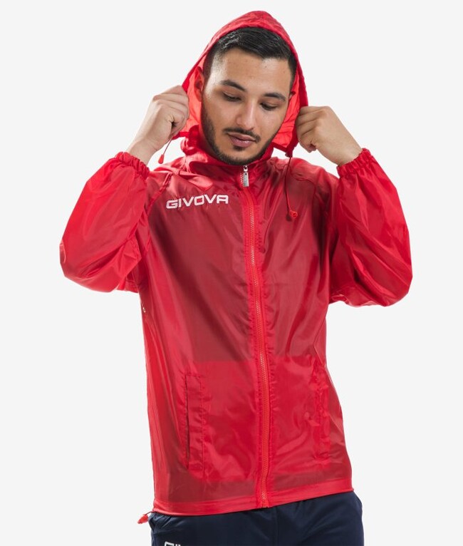 Bunda RAIN BASICO červená 3XS