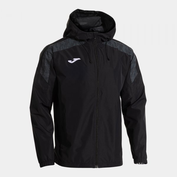 Bunda do dažďa CHAMPIONS VIII RAINCOAT čierna antracitová M