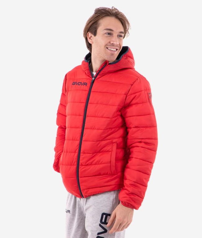 Bunda GIUBBOTTO OLANDA červená-modrá 3XL