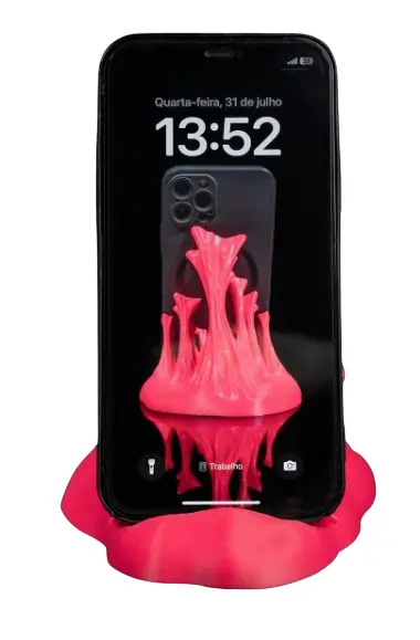 Stalak za mobilni telefon, Roze