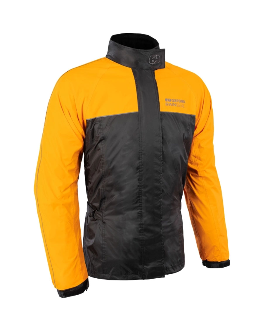 Oxford kišna jakna Rainseal crna/orange