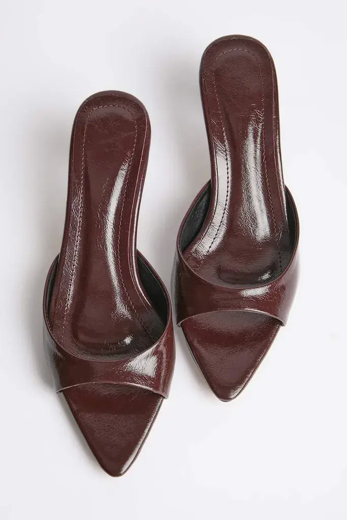 Trendyol Shoes Ženske papuče Takss25To00111, Bordo