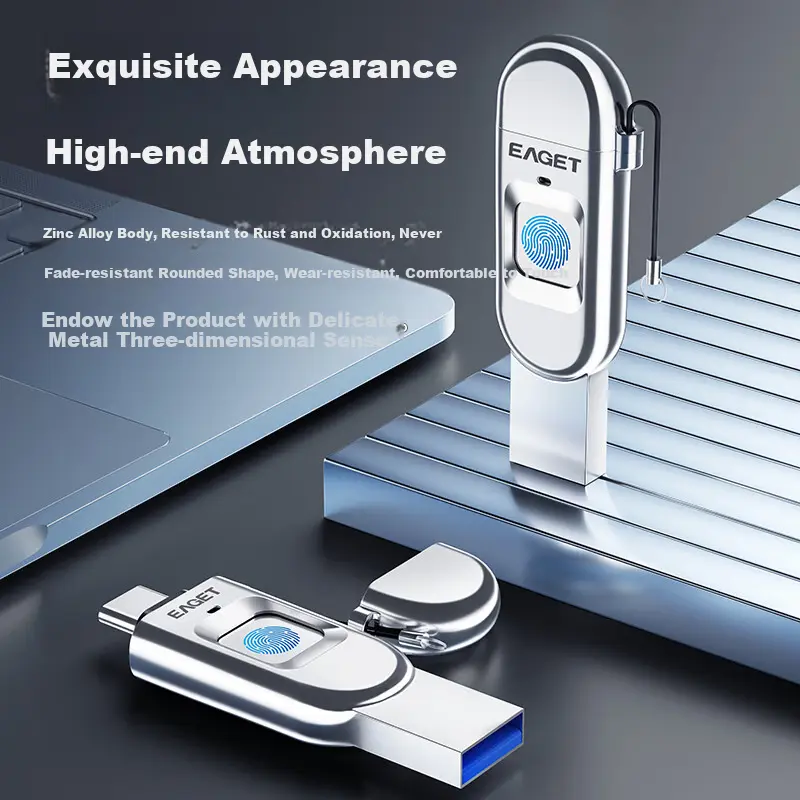 Eaget USB Flash memorija, 64GB, USB 3.0, USB 3.1, USB 3.2