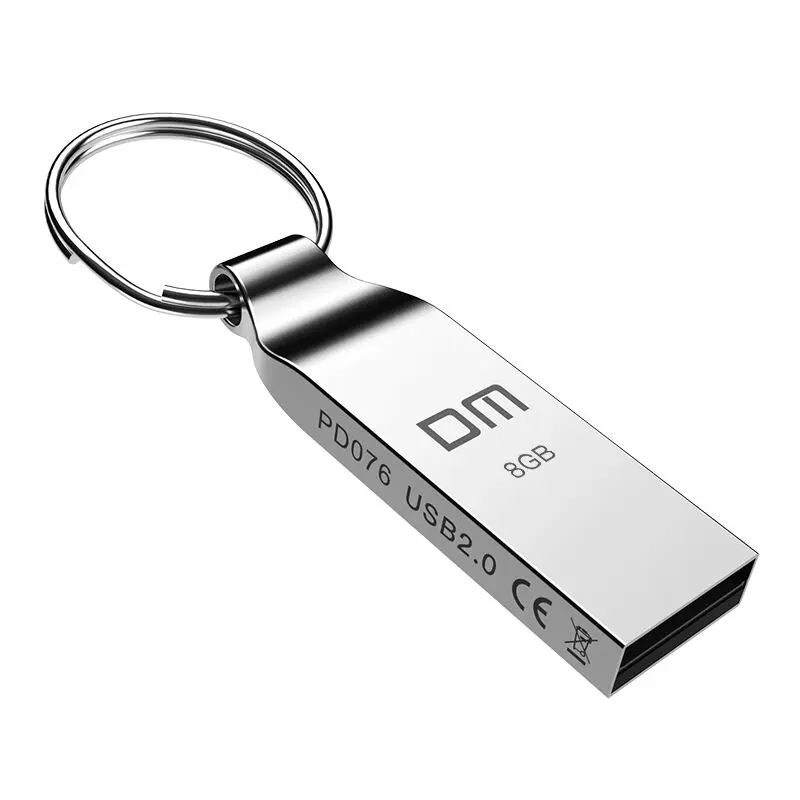 DM Damai USB Flash memorija, 8GB, USB 2.0, Srebrne boje