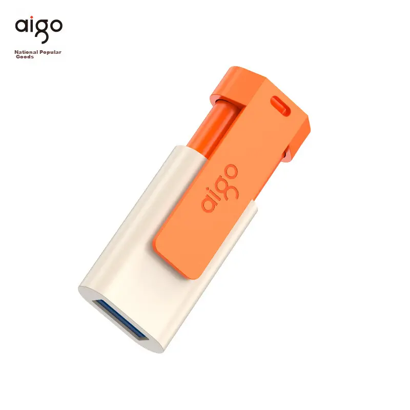Aigo USB Flash memorija, 256GB, USB 3.2, USB 3.0, Narandžasta