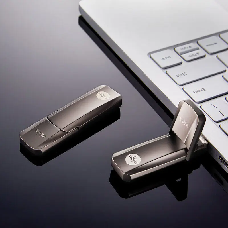 Aigo USB Flash memorija, 512GB, USB 3.2, USB 3.0, Siva