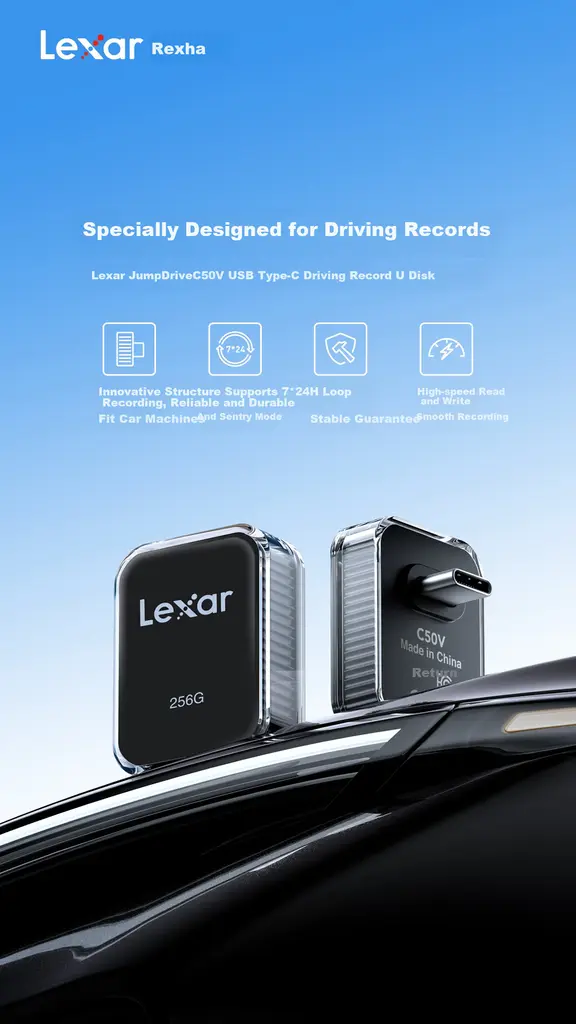 Lexar USB Flash memorija, 256GB, USB 3.2