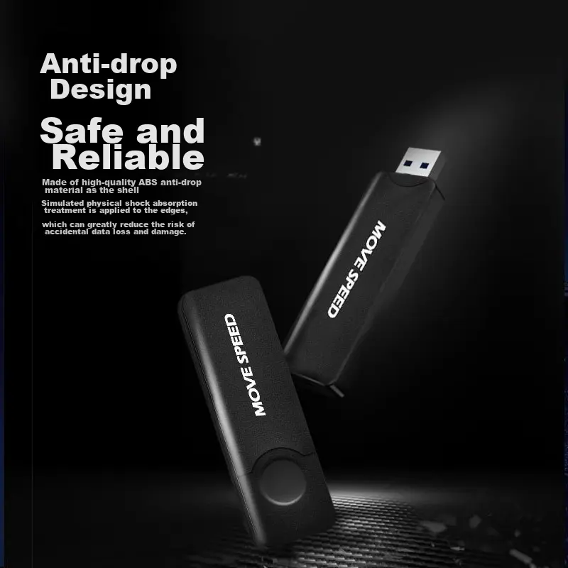 Move Speed USB Flash memorija, 32GB, USB 2.0, Crna