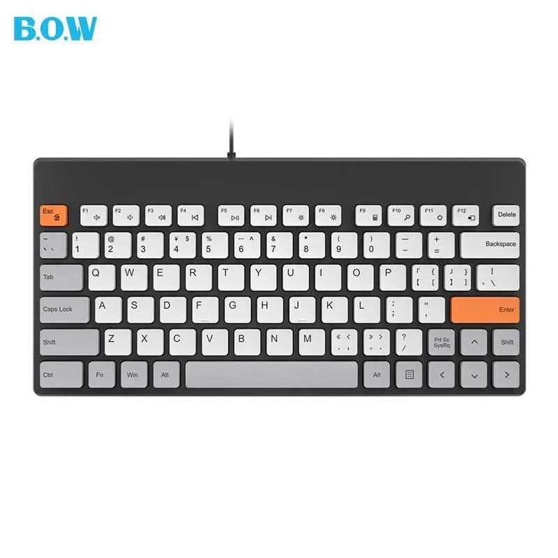 B.O.W Tastatura, Žičana, Crna