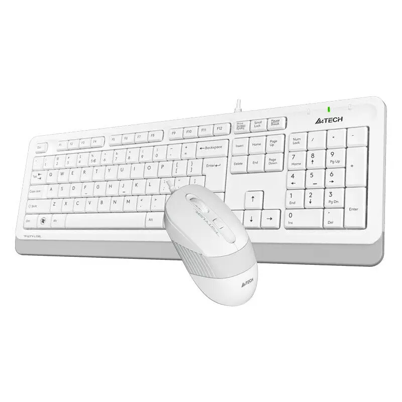 A4Tech Tastatura, Žičana, Bela