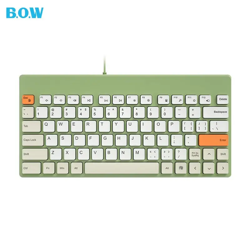 B.O.W Tastatura, Žičana, Zelena