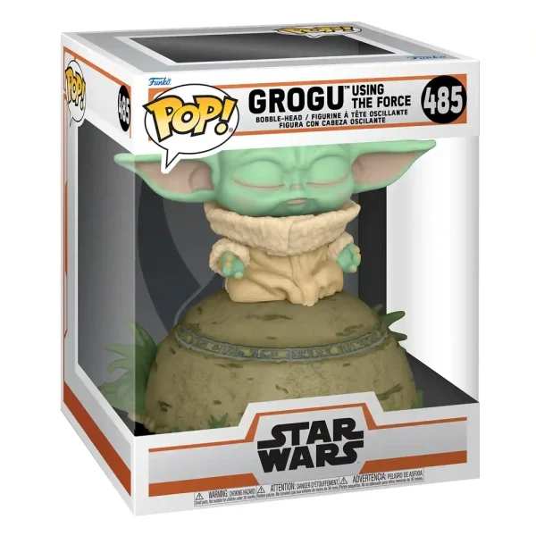 Kolekcionarska figura Funko POP! Star Wars Mandalorian Vynil Deluxe The Child Using The Force