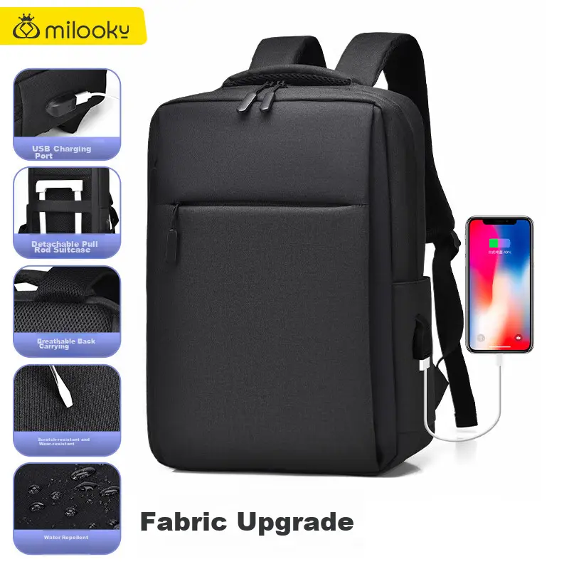 Milooky Torba za laptop, Crna
