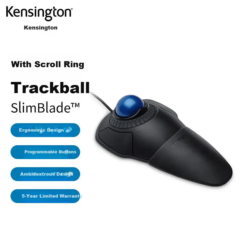 Kensington Žični miš, Crni