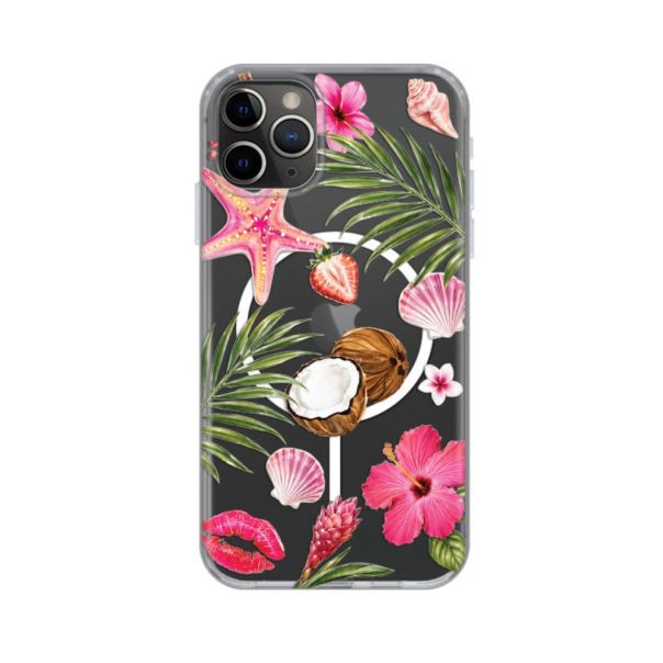 Maska za iPhone 11 Pro 5.8 Coconut Paradise Print Magsafe