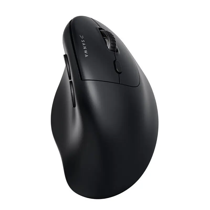 Sanwa Supply Bežični miš, 2.4GHz, Bluetooth, Crni