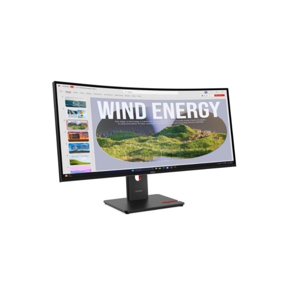Monitor LENOVOThinkVision T34WD-40 34"/VA/3440x1440/120Hz/4ms/2x USB-C,1xDP,3xUSB/Tilt, Swivel, Heig