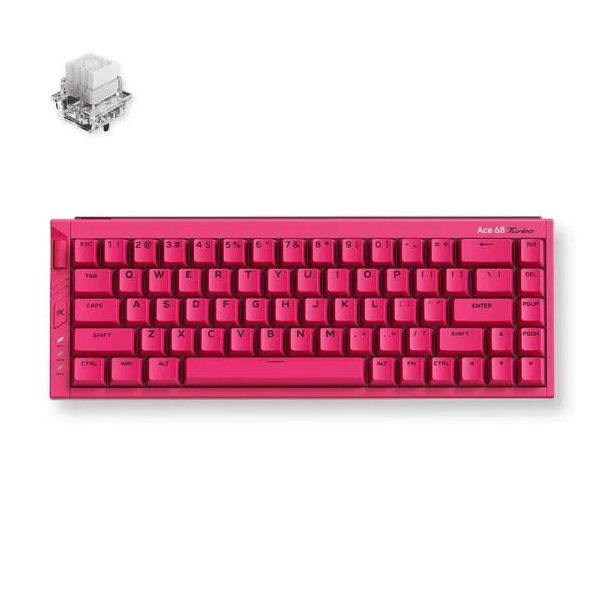 Gaming tastatura MCHOSE Ace 68 Turbo Berry Red Mount Tai Magnetic switch GT MC-Ace68Turbo-8