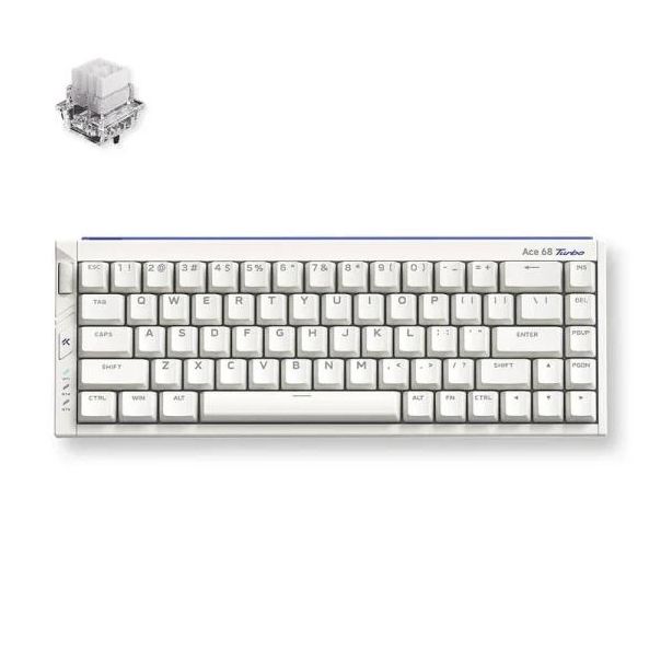 Gaming tastatura MCHOSE Ace 68 Turbo Nova White Mount Tai Magnetic switch MC-Ace68Turbo-6
