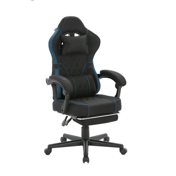 ePlayGame Retro Gejmerska stolica HC-4064LUX-1 crno plava